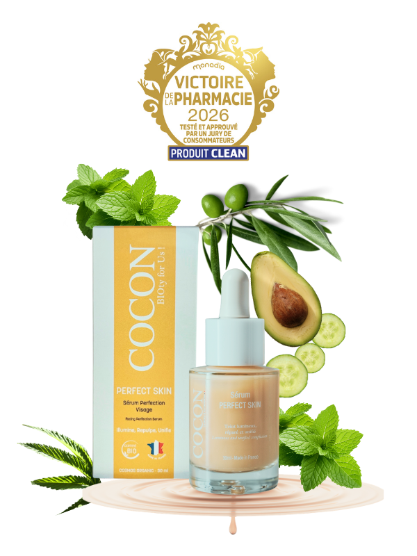 Perfect Skin - Sérum visage & contours des yeux – COCON Cosmétiques